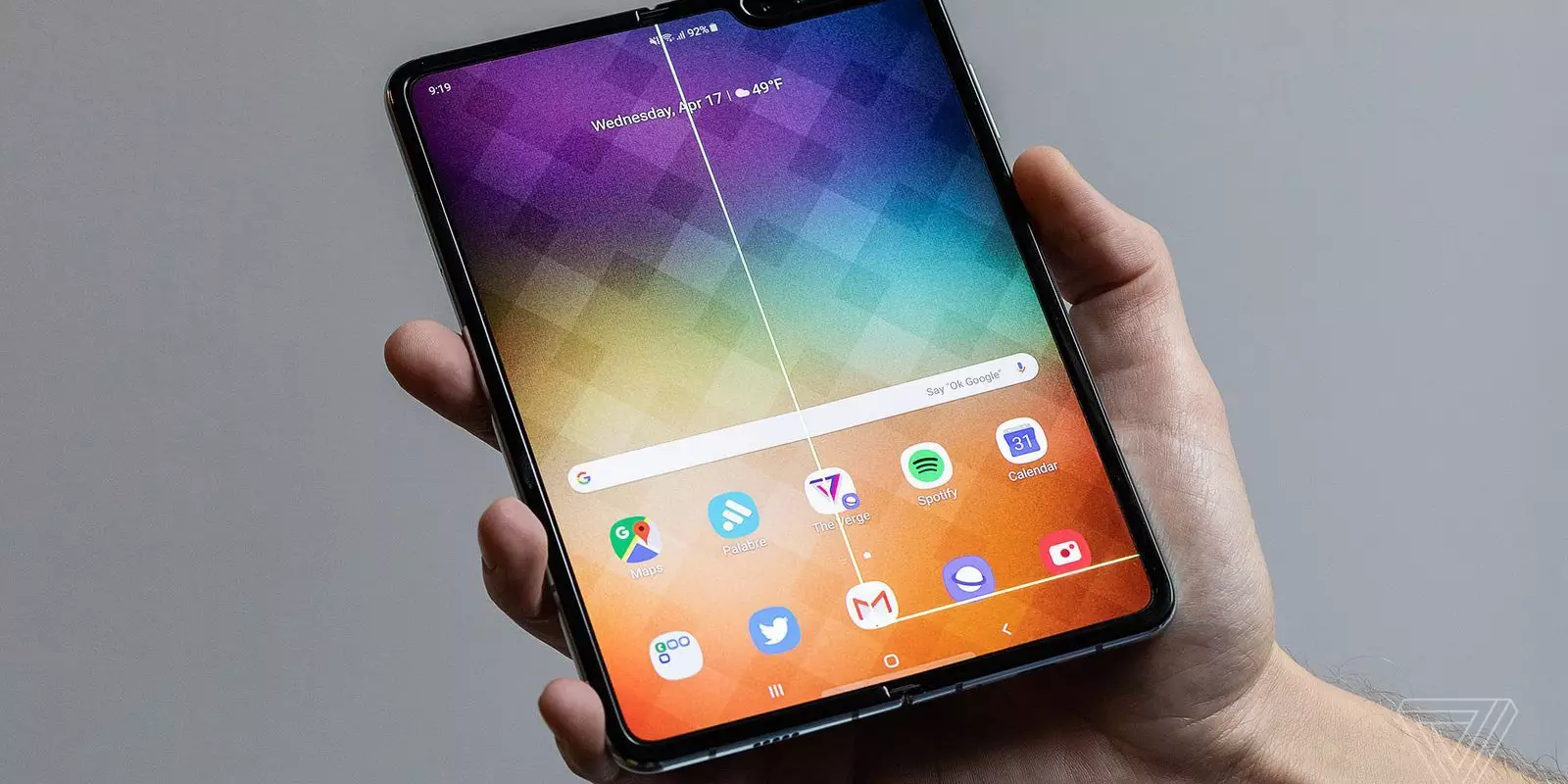 samsung galaxy fold fiksno