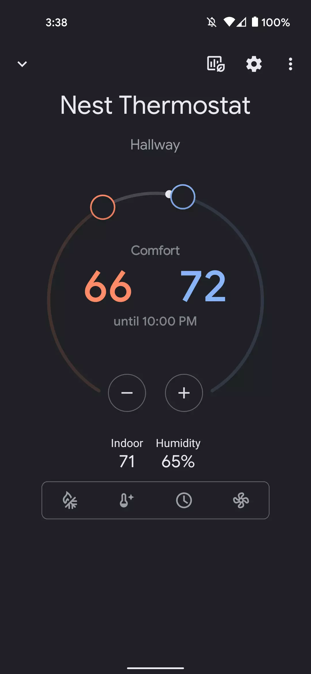 Nest Thermostat (2020) သုံးသပ်ချက်- ရိုးရှင်းသော်လည်း ၎င်းသည် အလုပ်လုပ်သည်။ 1045_9