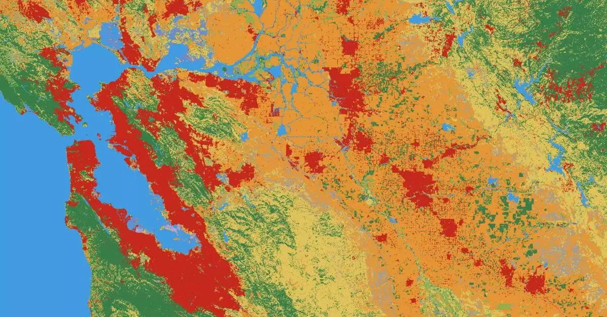 Google "Dynamic World" tillhandahåller globala landtäckningsdata