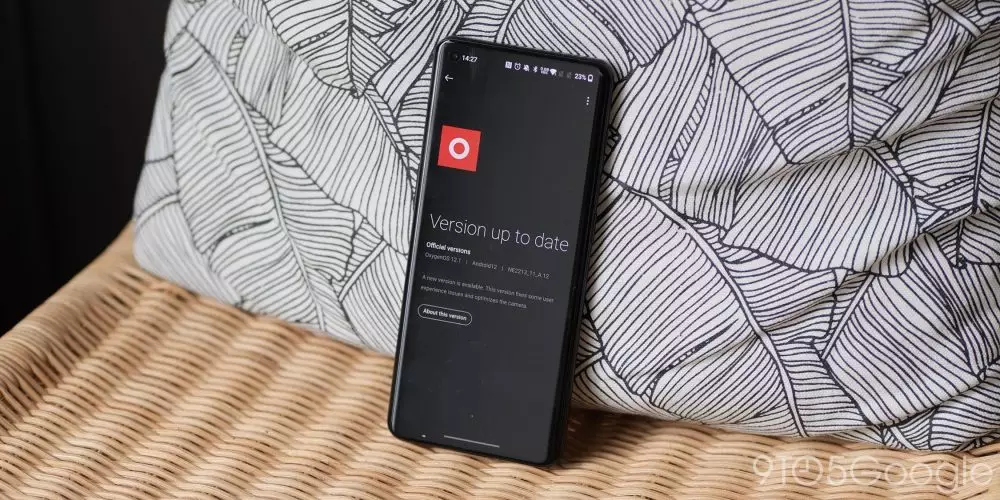 Абнаўленне бяспекі OnePlus мая 2022 года