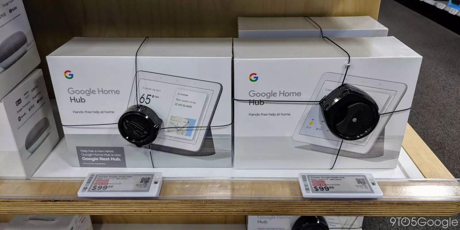 Google Nest Hub የምርት ስም