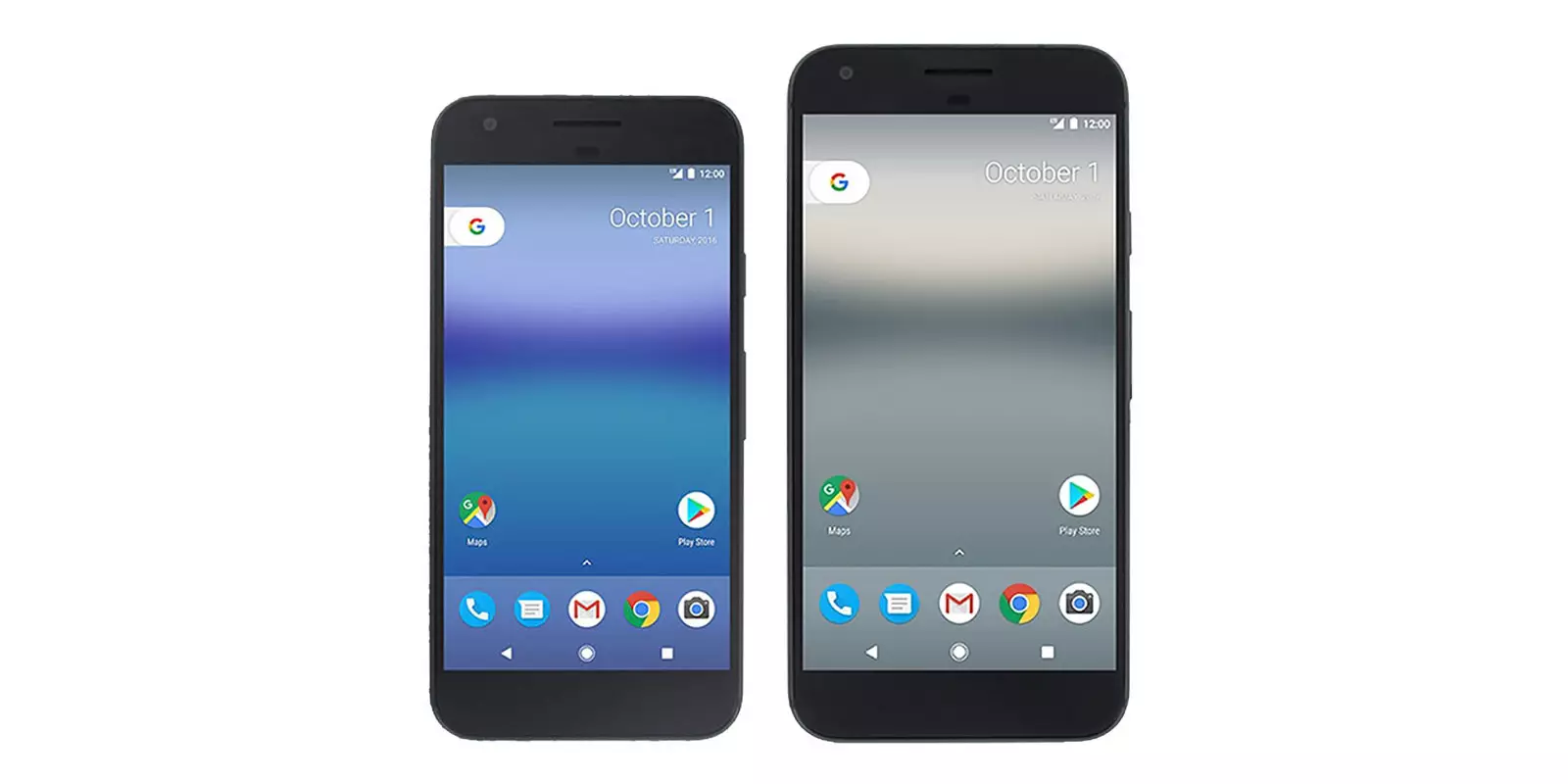 Evo kako se Pixel i Pixel XL po veličini porede sa Nexus 6P, Nexus 5X i nekoliko drugih Android pametnih telefona 11117_1