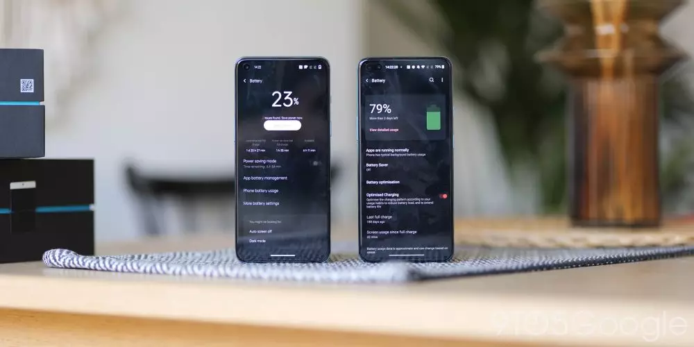 OnePlus Nord vs. OnePlus Nord 2 - بيٽري ۽ ڊگھي عمر