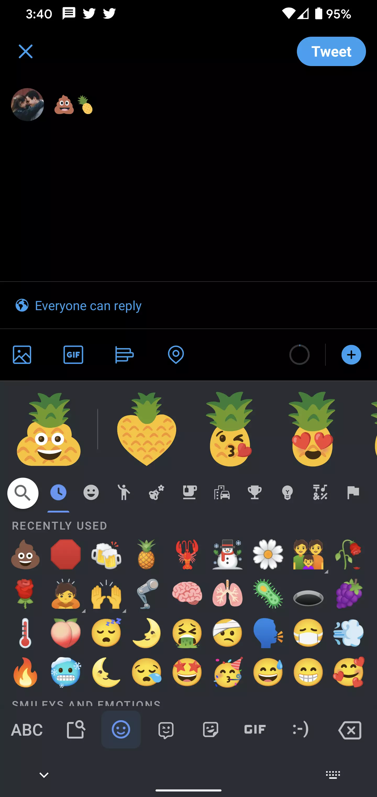 Gboard emoji-stickers kunnen nu worden bediend 11583_6