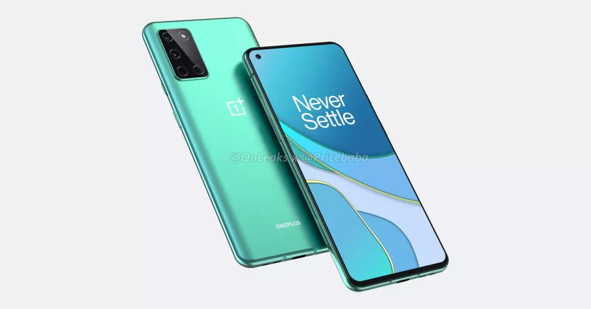 CAD 기반 렌더링에서 OnePlus 8T 디자인 누출