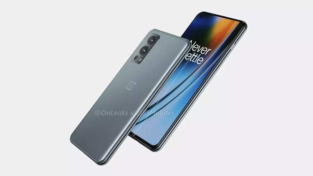 OnePlus Nord 2는 9 시리즈 디자인을 포함하는 3D 렌더링에서 누출됩니다. 12066_4