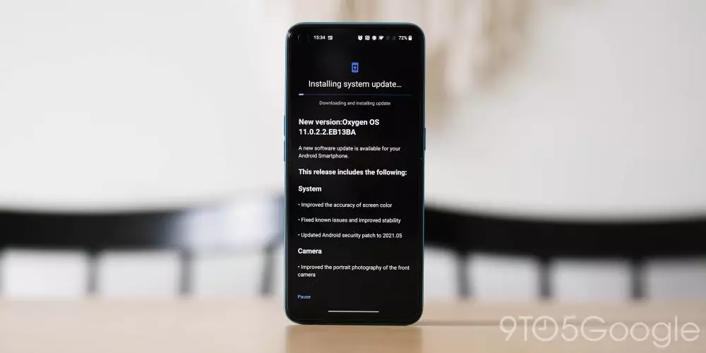 Fampisehoana OxygenOS amin'ny OnePlus Nord CE 5G