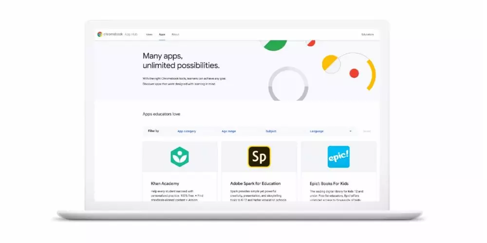 Chromebook App Hub