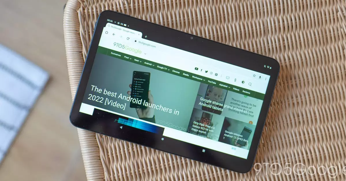 Google'ın birinci taraf Android tablet uygulamaları ezici