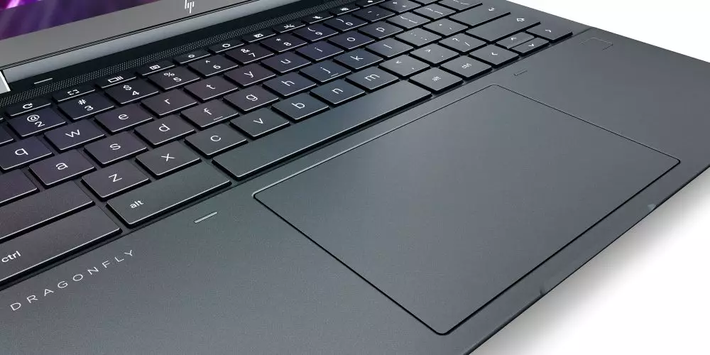 I-HP's Elite Dragonfly Chromebook entsha ingeyokuqala ene-haptic trackpad 13168_4