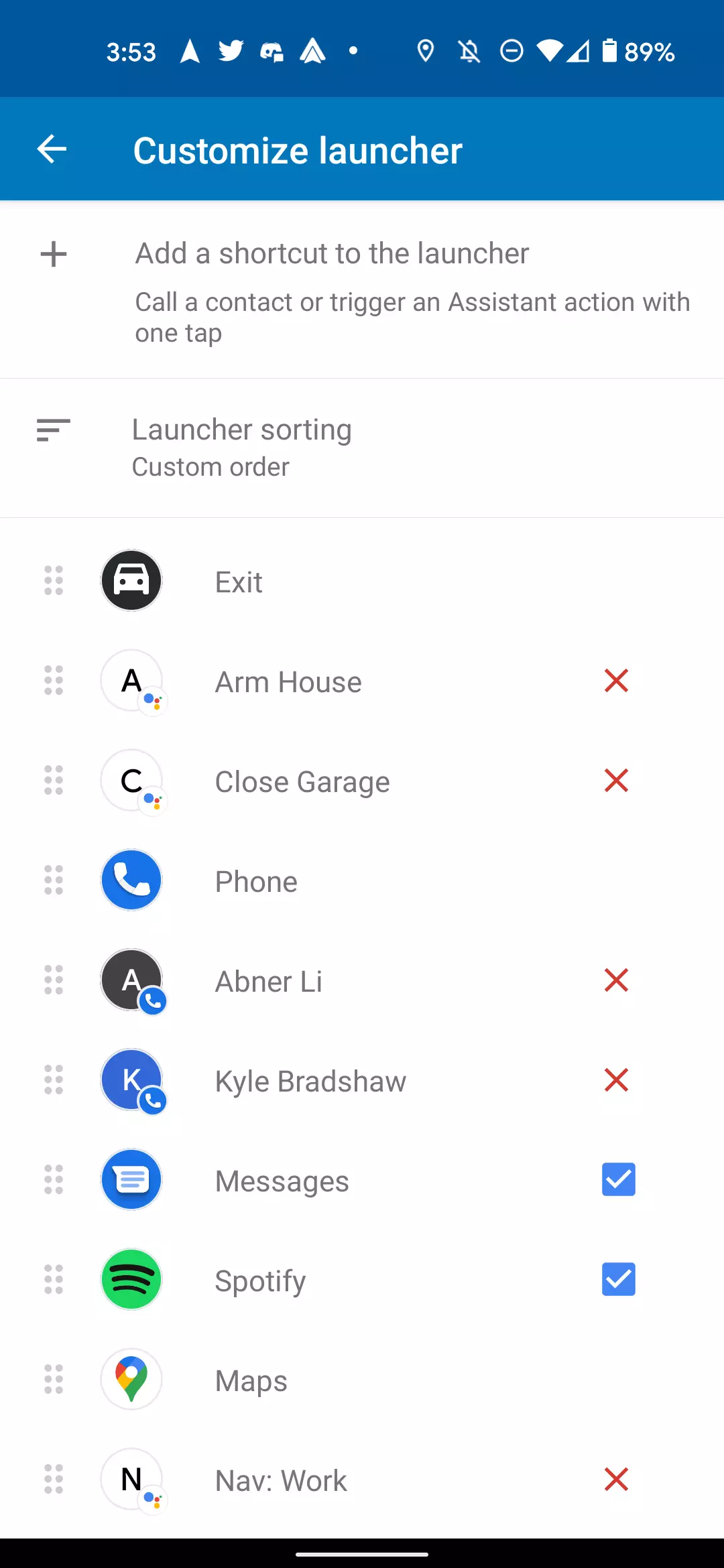 Android Auto jikseb shortcuts utli ta' Google Assistant 1327_4