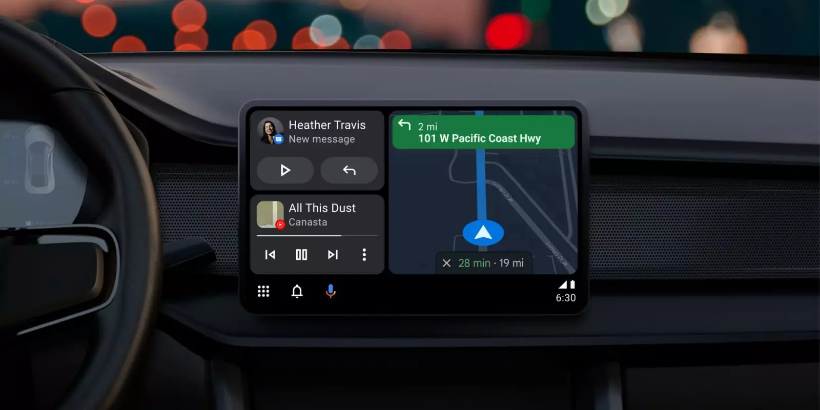 Рэдызайн Android Auto