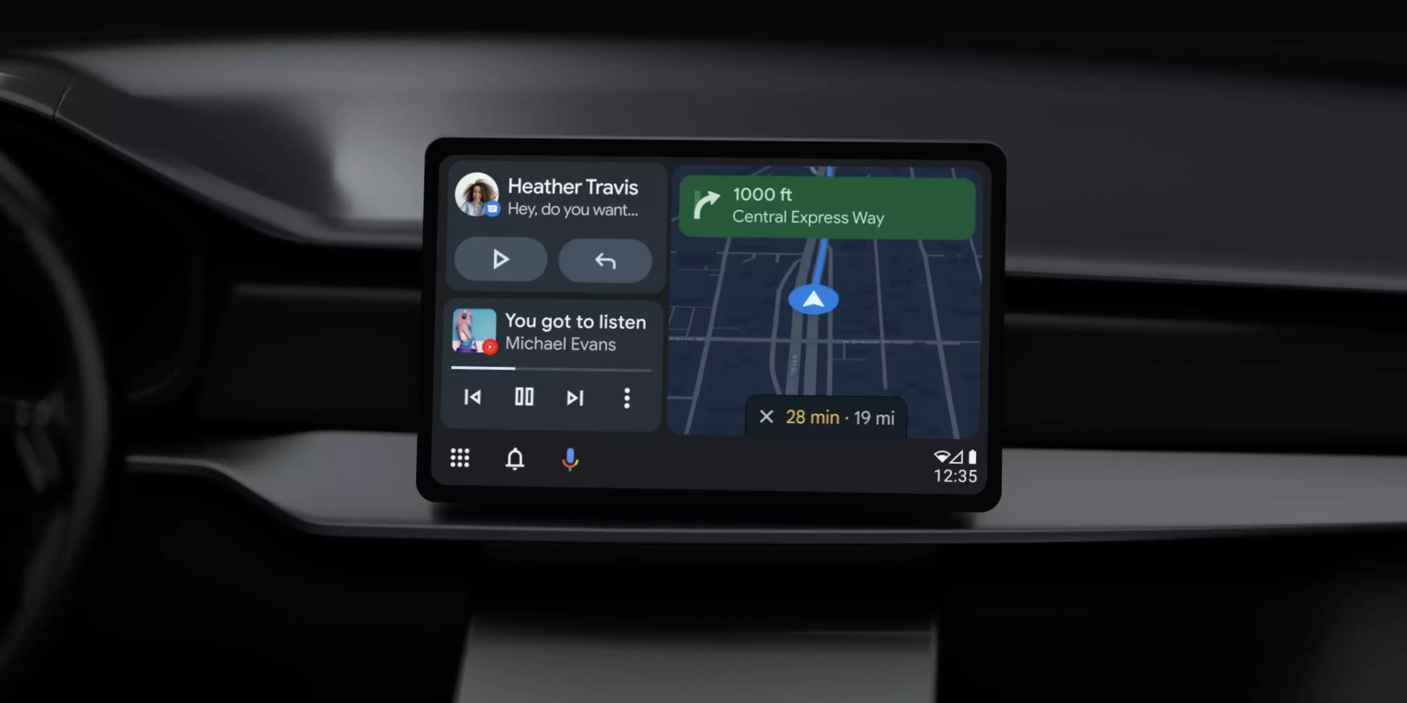 Рэдызайн Android Auto