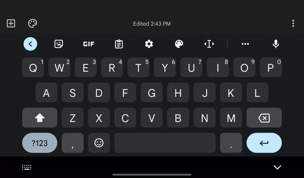 Gboard optimalizuje své rozložení pro Galaxy Z Fold 3 1362_3