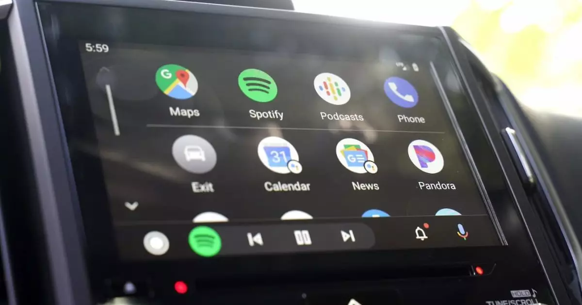 Android Auto 7.8 alkaa julkaista