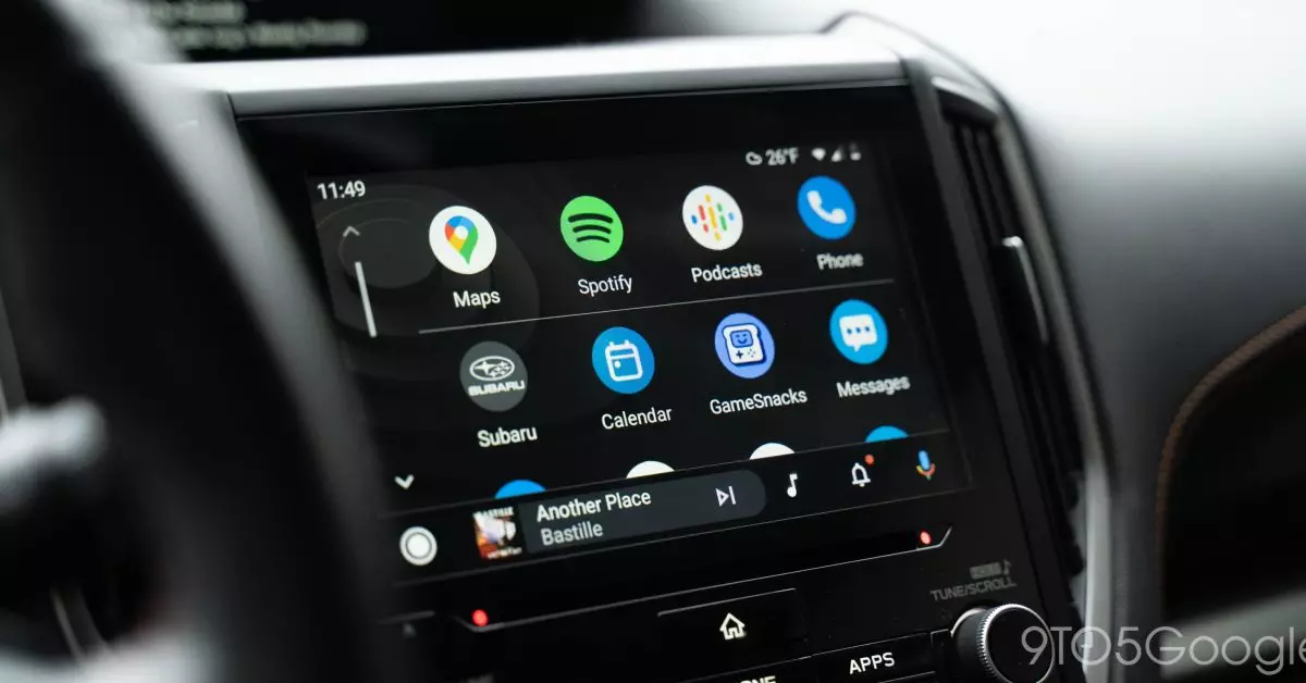 Android Auto 7.7 مشکلات برخی از دارندگان گلکسی S22 را برطرف می کند