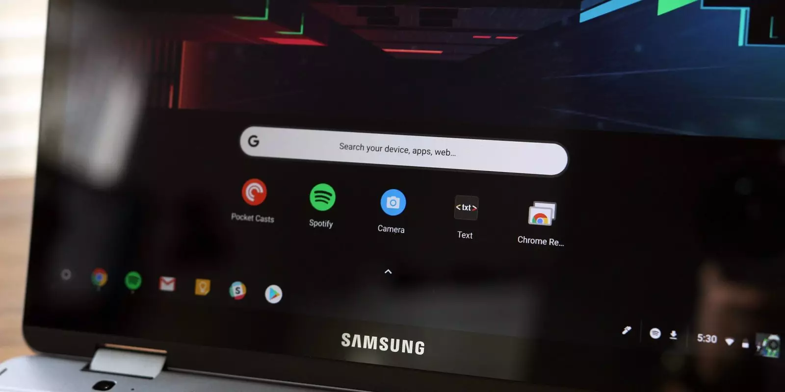 Kutsika kwa Chrome OS Android Pie