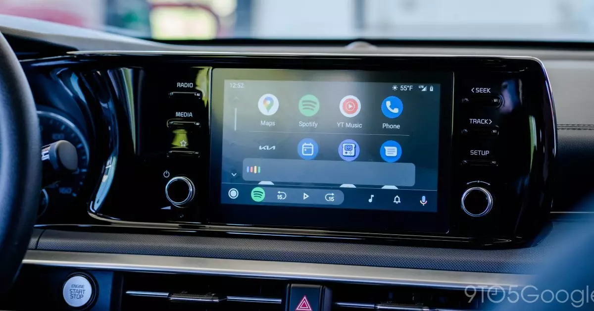 Android Auto jèrè awọn idahun iyara kan ni kia kia si awọn ifiranṣẹ