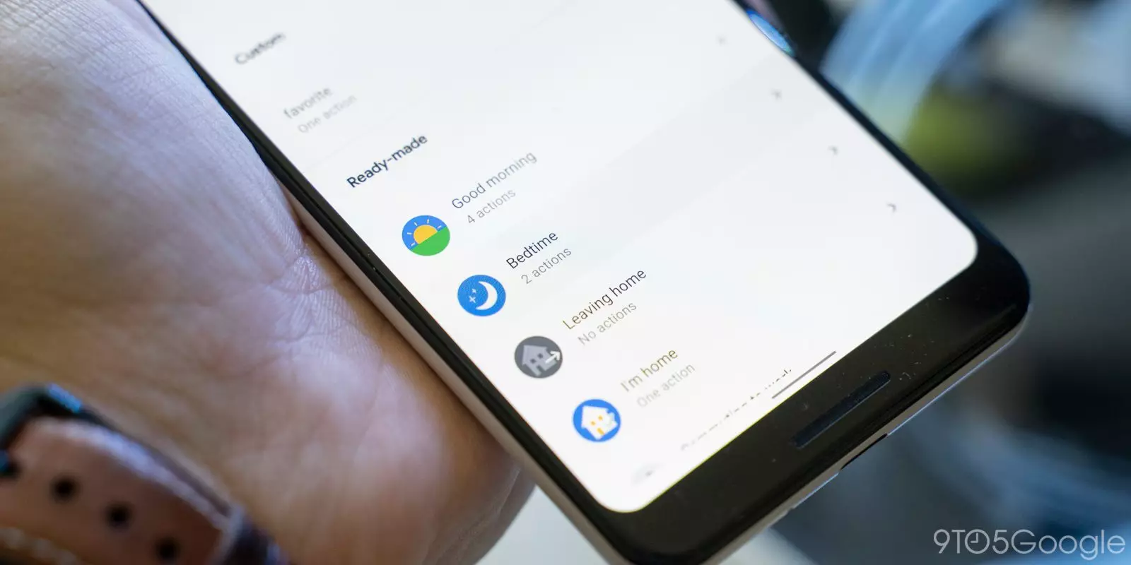 Google Assistant Rutini Materjal Tema