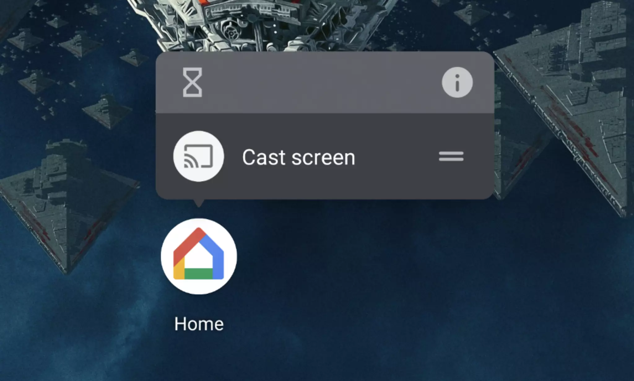 google home app shortcuts