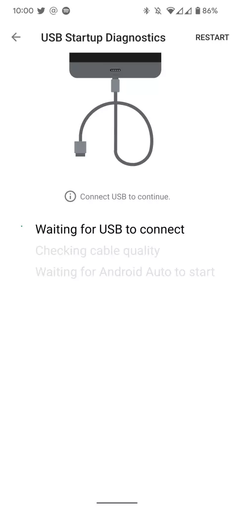 Android Auto zum Hinzufügen eines USB-Kabelqualitätsprüfers, wie man ihn verwendet 1459_3