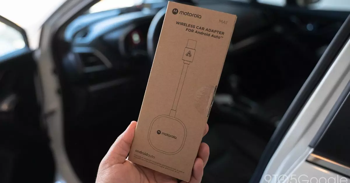 Asa makapalit Motorola MA1 dongle alang sa wireless Android Auto