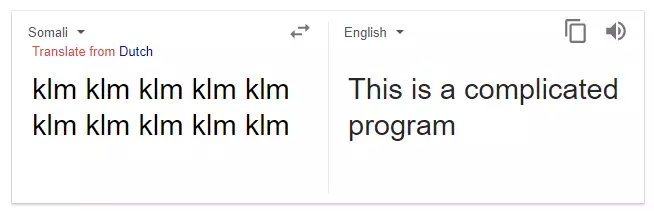 Ang mga neural network ng Google ay nagsasalin ng kalokohan sa hindi malinaw na magkakaugnay na mga sipi 14882_4