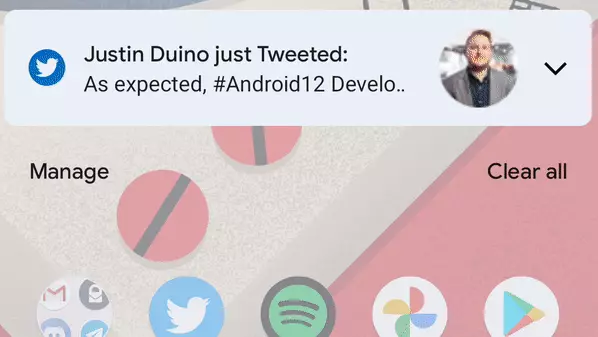 Android 12 riprogetta nuovamente le notifiche 15006_4