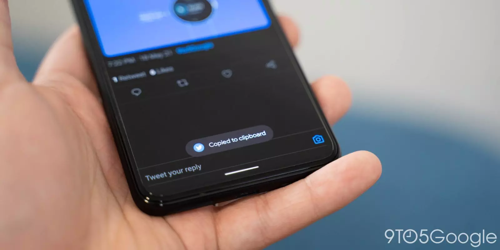 Android 12 preparéiert Clipboard Notifikatiounen, Toast Symboler 15030_1