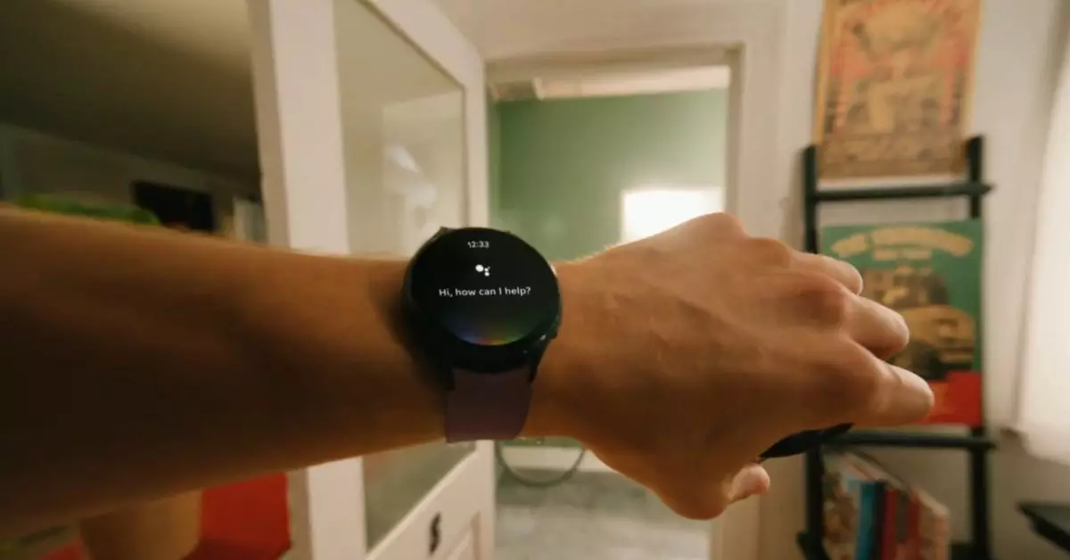 Google ياردەمچىسى Play Store ئارقىلىق Galaxy Watch 4 گە چىقتى