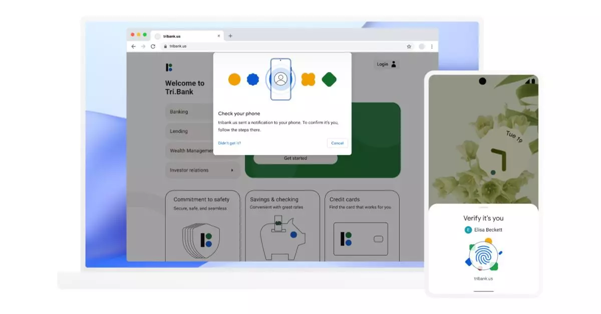 گۇگۇل ئاندىرويىد ، Chrome دا «passkeys» نىڭ قانداق ئىشلەيدىغانلىقىنى ئالدىن كۆرىدۇ