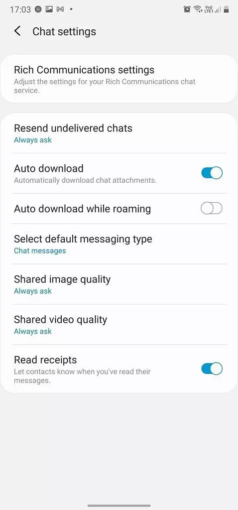 Samsung Messages ਐਪ ਨੂੰ Google ਦਾ RCS ਰੋਲਆਊਟ ਮਿਲਦਾ ਹੈ 15135_4