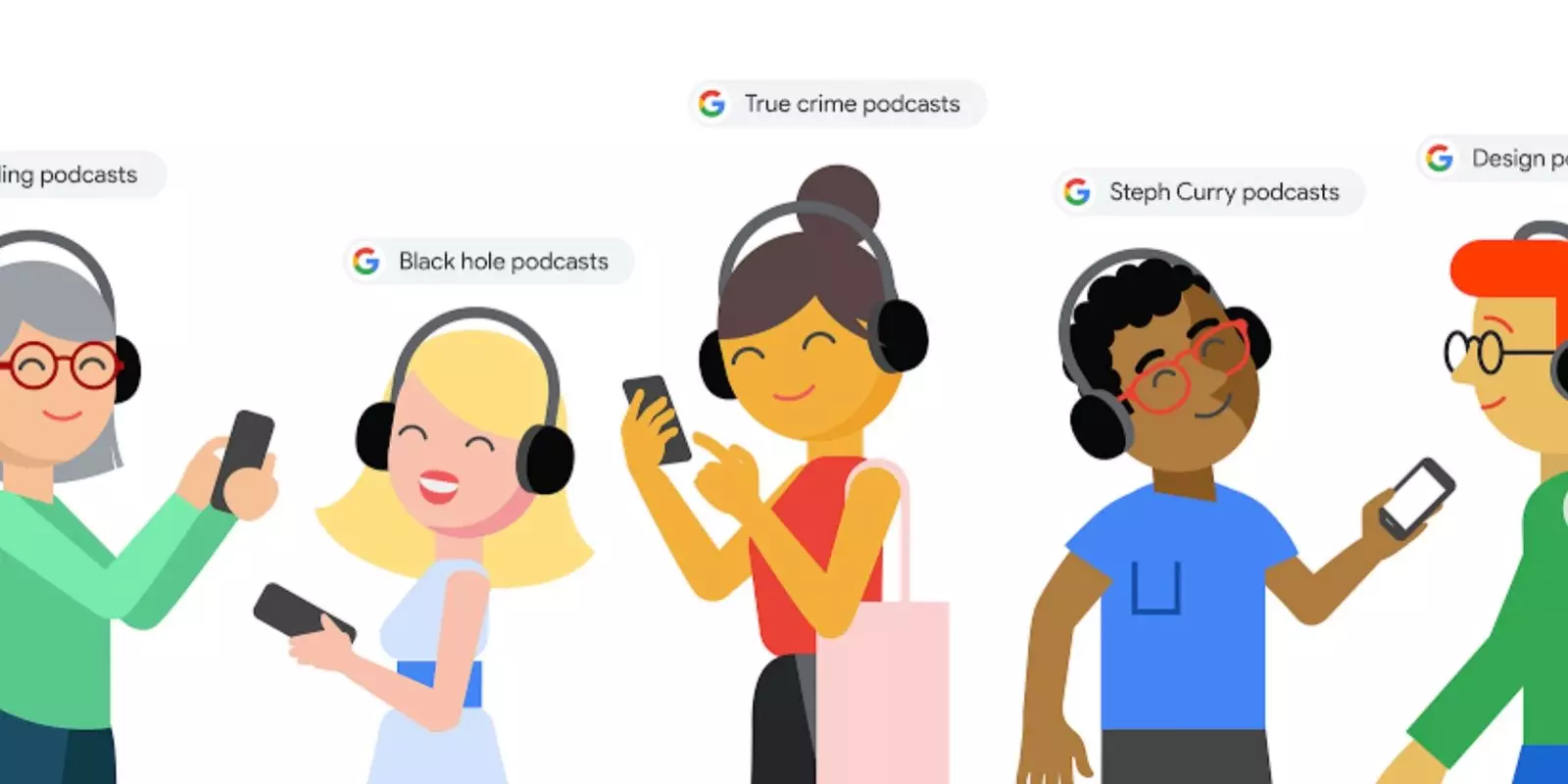 Paghahanap ng podcast sa Google