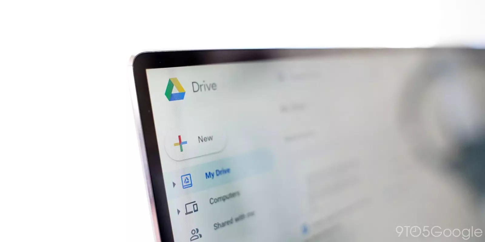 Tema de material de Google Drive