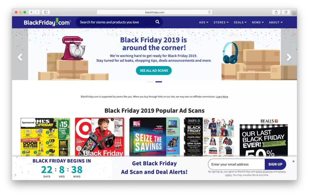 mafi kyawun gidan yanar gizon ranar juma'a blackfriday.com