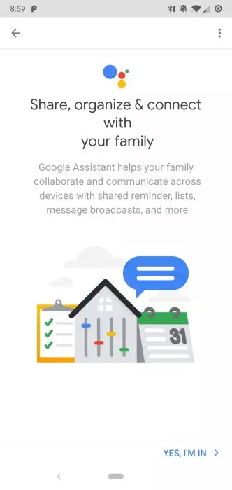 Google Assistant Gospodinjstva