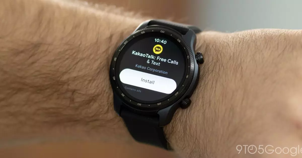 Wear OS dostane aplikáciu KakaoTalk na všetky inteligentné hodinky