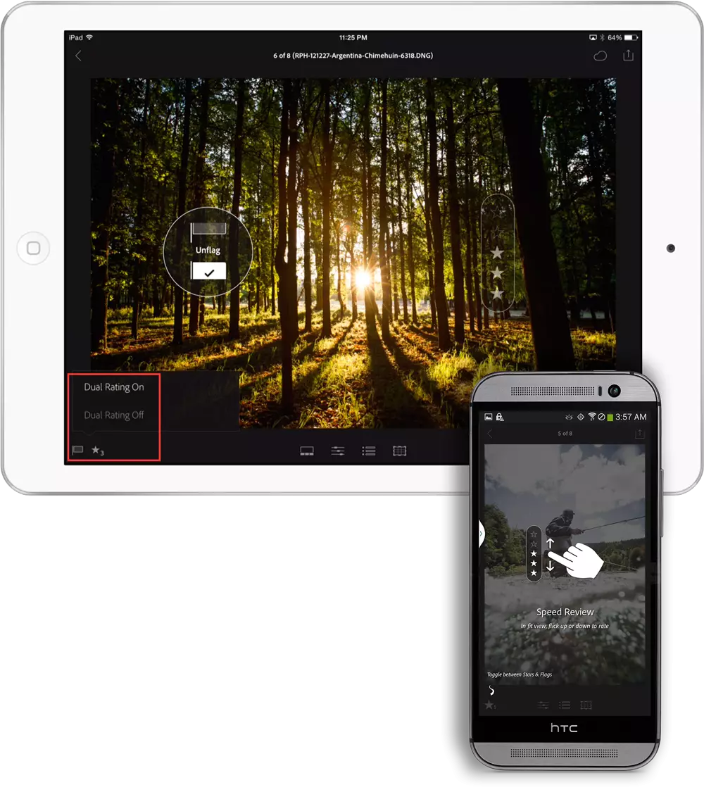 Adobe Lightroom для Android