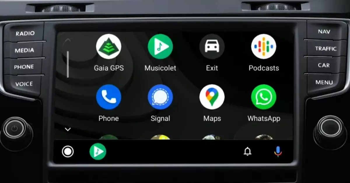 Android Auto ji bo lêgerîna 'backcountry' Gaia GPS digire