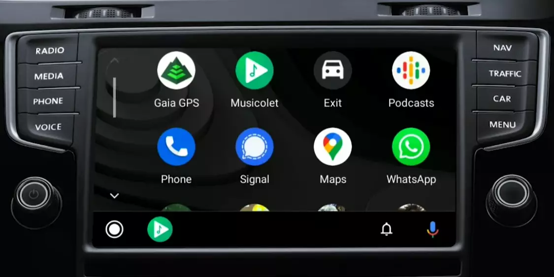 Android Auto ji bo lêgerîna 'backcountry' Gaia GPS digire 1571_1