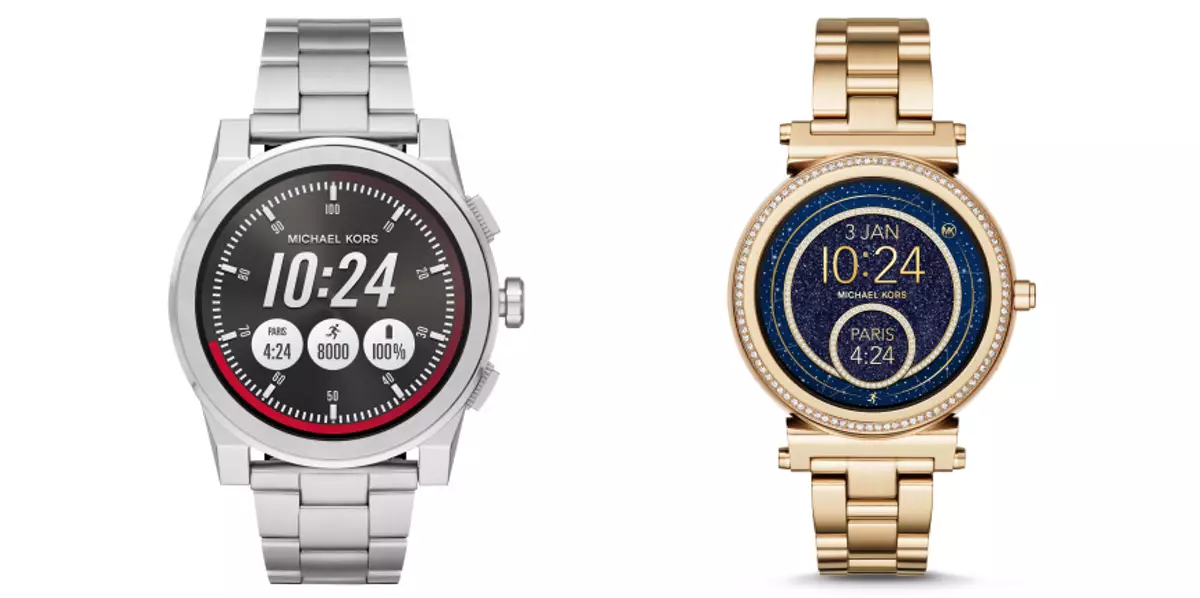 Ҳоло соатҳои Michael Kors Access Grayson ва Sofie Android Wear бо нархи 350 доллар дастрасанд 15879_1