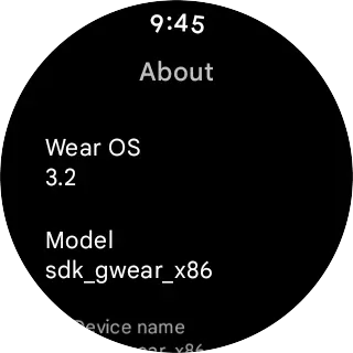 Ukubuka kuqala konjiniyela we-Wear OS 3.2 akushintshi kakhulu 1625_4