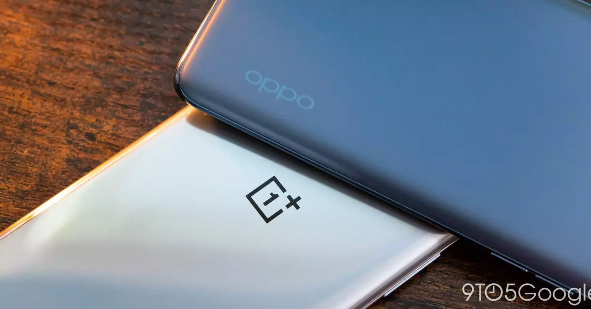 OnePlus e Oppo proponse combinar deseños en Android 13