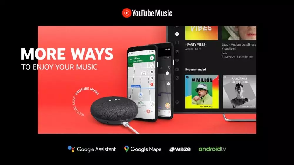 يحصل YouTube Music على Android TV على 