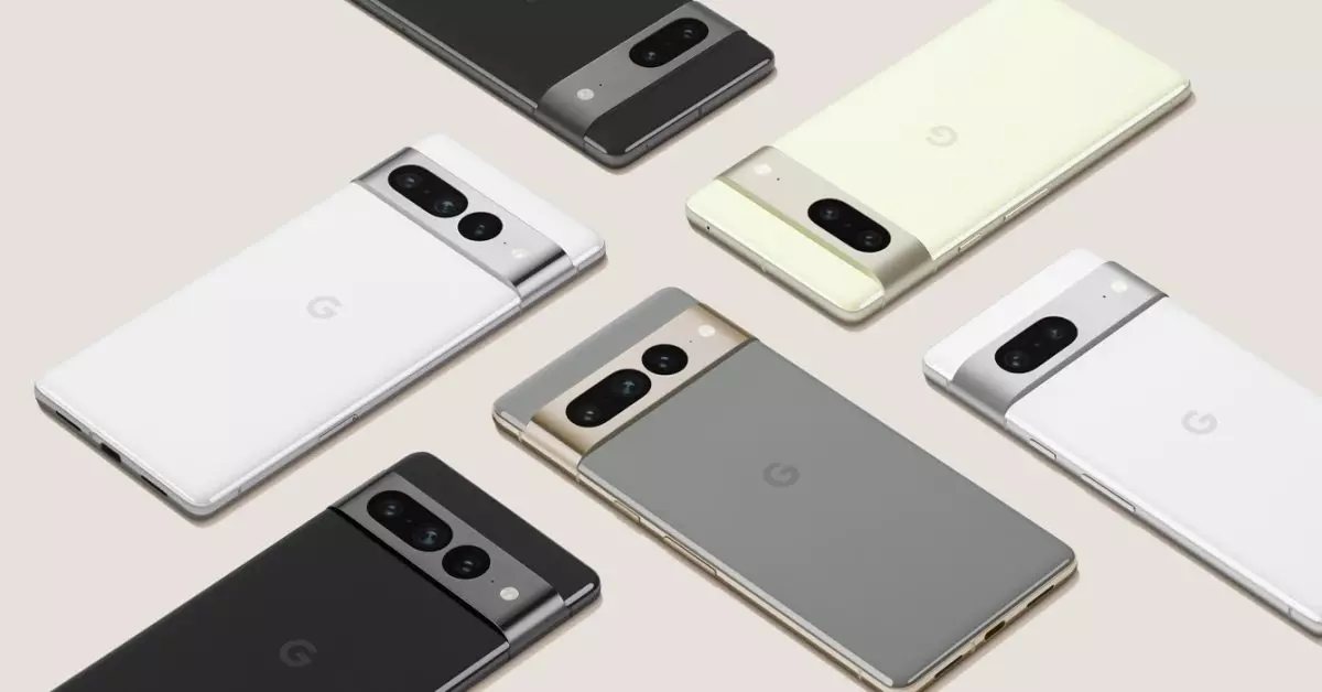 Pixel 7 และ 7 Pro ตั้งค่าให้ใช้จอแสดงผลแบบเดียวกับ Pixel 6 series