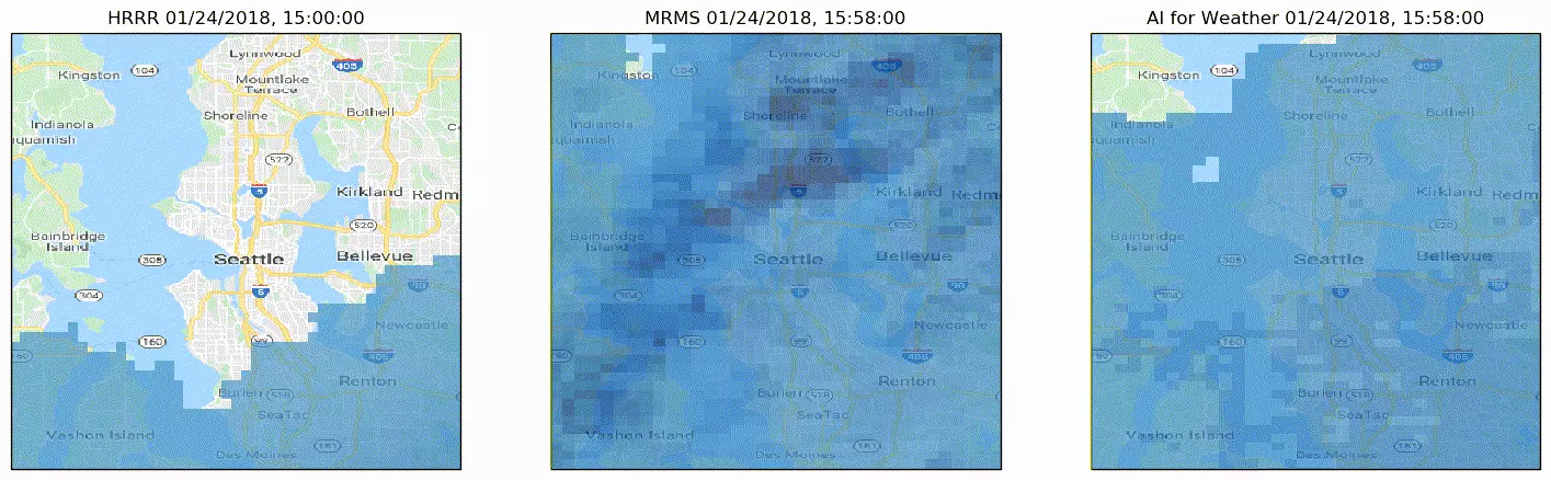 Google ngabagi hujan 'nowcasting' panalungtikan ramalan ML 16864_2