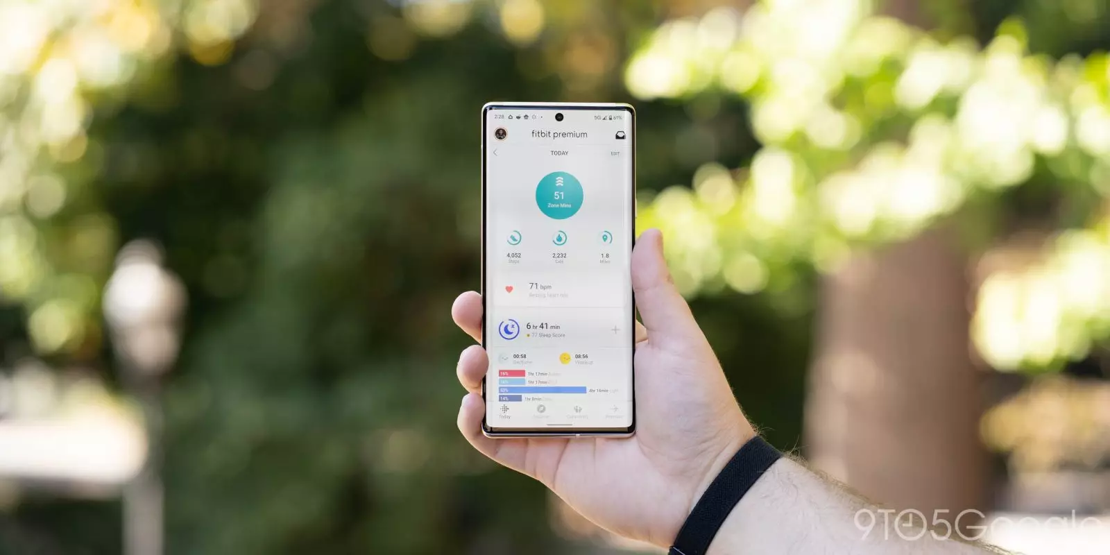 programu ya fitbit android pixel 6 pro