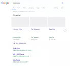 Google खोज कोई समाचार सुर्खियों में नहीं यूरोप