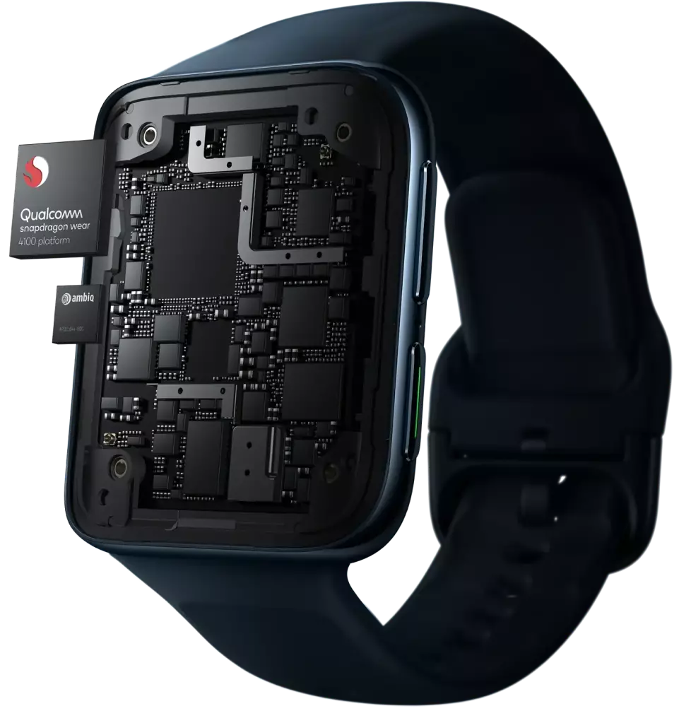 I-Oppo Watch 2 yethula i-chip ye-Snapdragon Wear 4100 1725_2