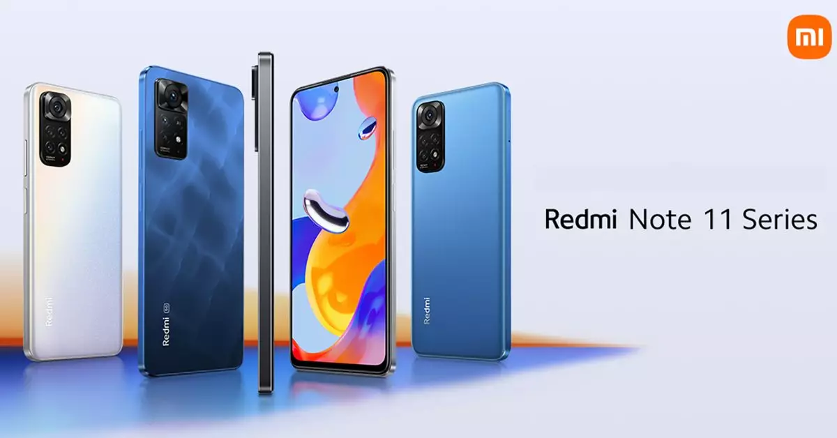 Xiaomi Redmi Note 11 series ចេញលក់ជាមួយកាមេរ៉ាទំហំ 108MP